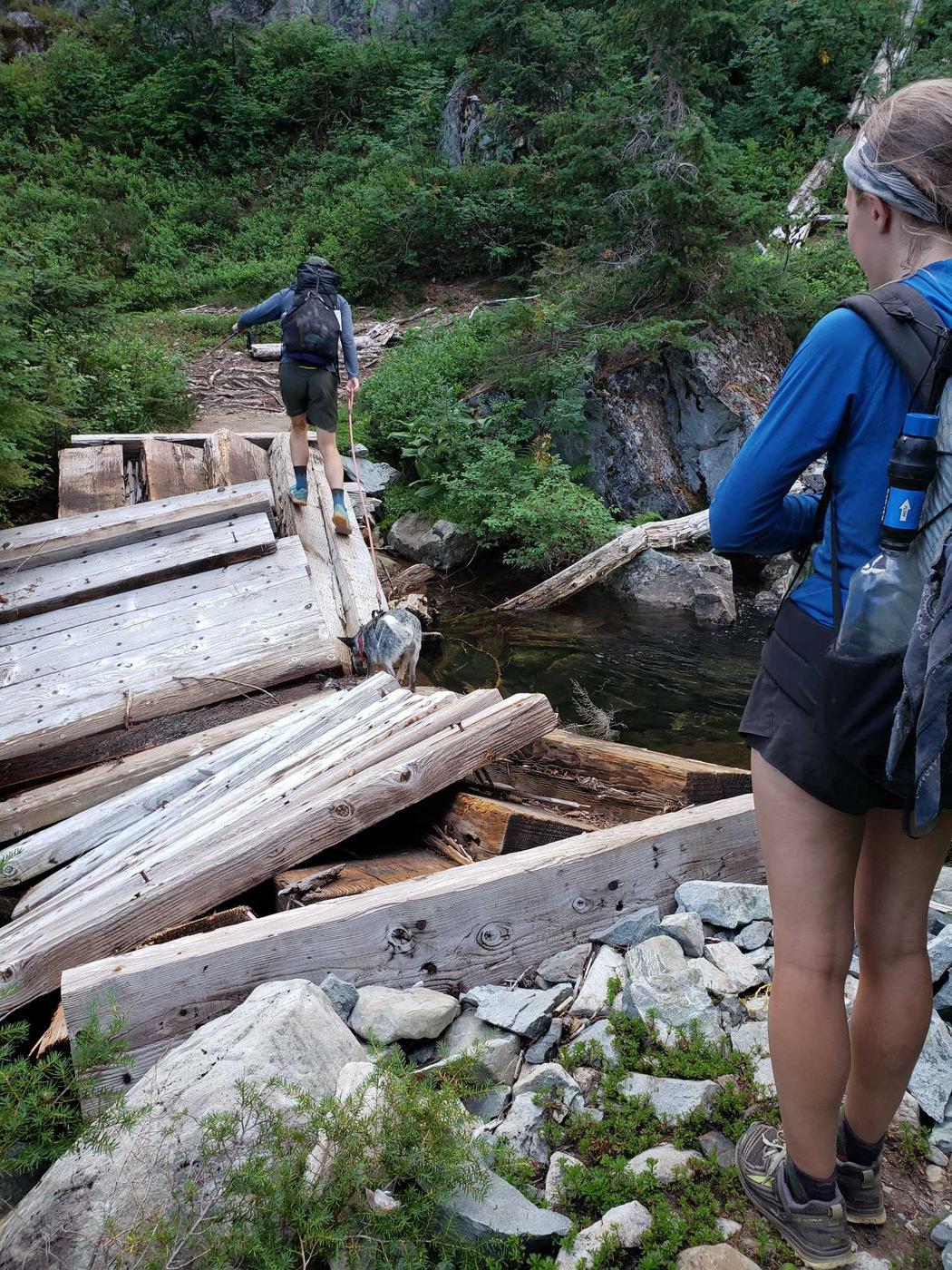 Dutch Miller Gap, Waptus Lake via Waptus River, Ivanhoe Lake, Williams Lake, La Bohn Gap, Middle ...